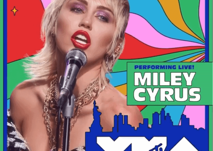 Miley Cyrus Ai VMA 2020 Con Midnight Sky Ed Ironica Sui Social